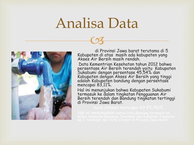 Akses Air bersih | PPT