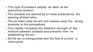 Air Blast Circuit Breaker(ABCB)_Switchgear & protection.pptx