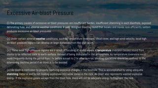 Air Blast Mine Safety | PDF