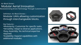 Airblock Drone for various manuvers.pptx