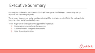 Airbnb: Social Media Strategy | PPTX