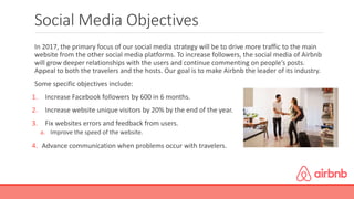 Airbnb: Social Media Strategy | PPTX