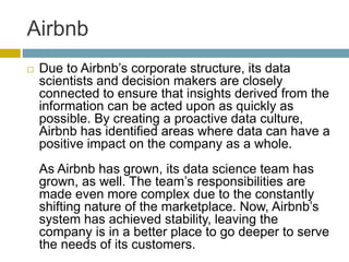 Airbnb - Data-Driven Success | PPTX