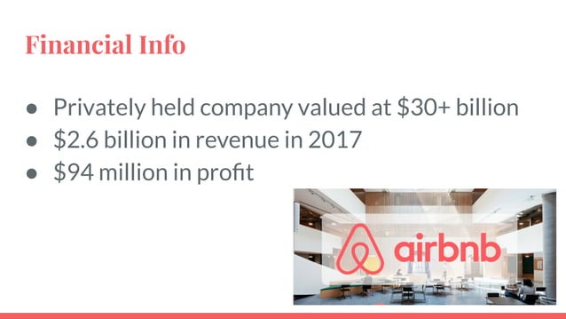 Airbnb company analysis | PPT