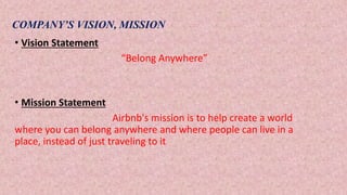 Airbnb ppt - Strategic Management | PPTX