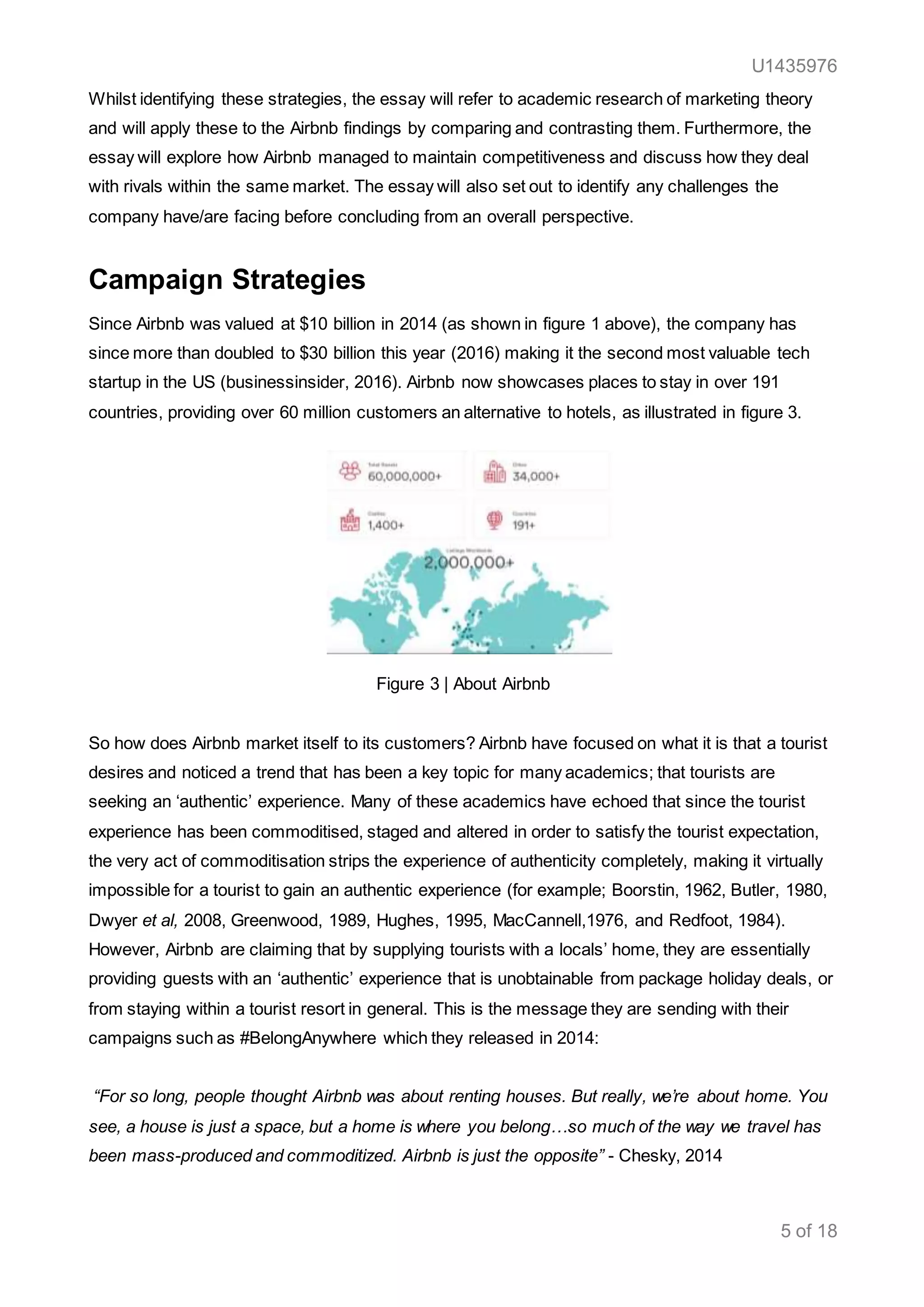 Airbnb marketing strategies | DOCX
