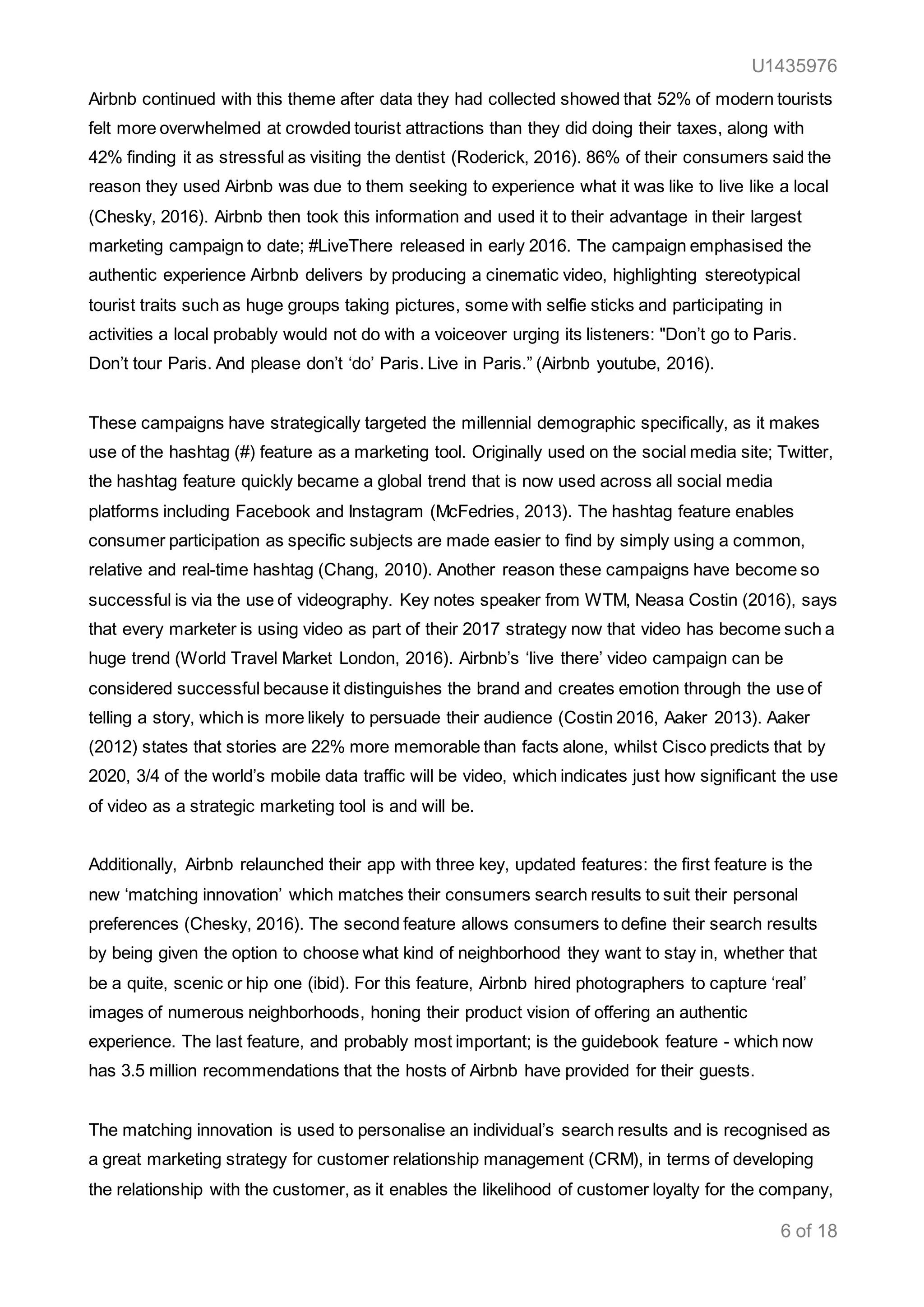 Airbnb marketing strategies | DOCX