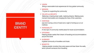 Airbnb - Evaluating positioning options | PPTX
