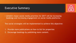 Airbnb Social Media Strategy | PPT