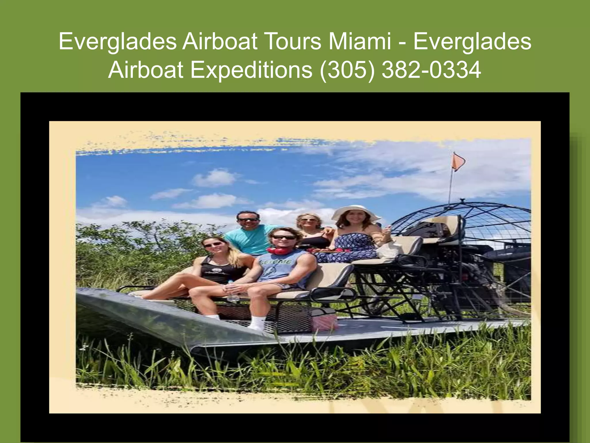 Miami Everglades Tours | PPTX