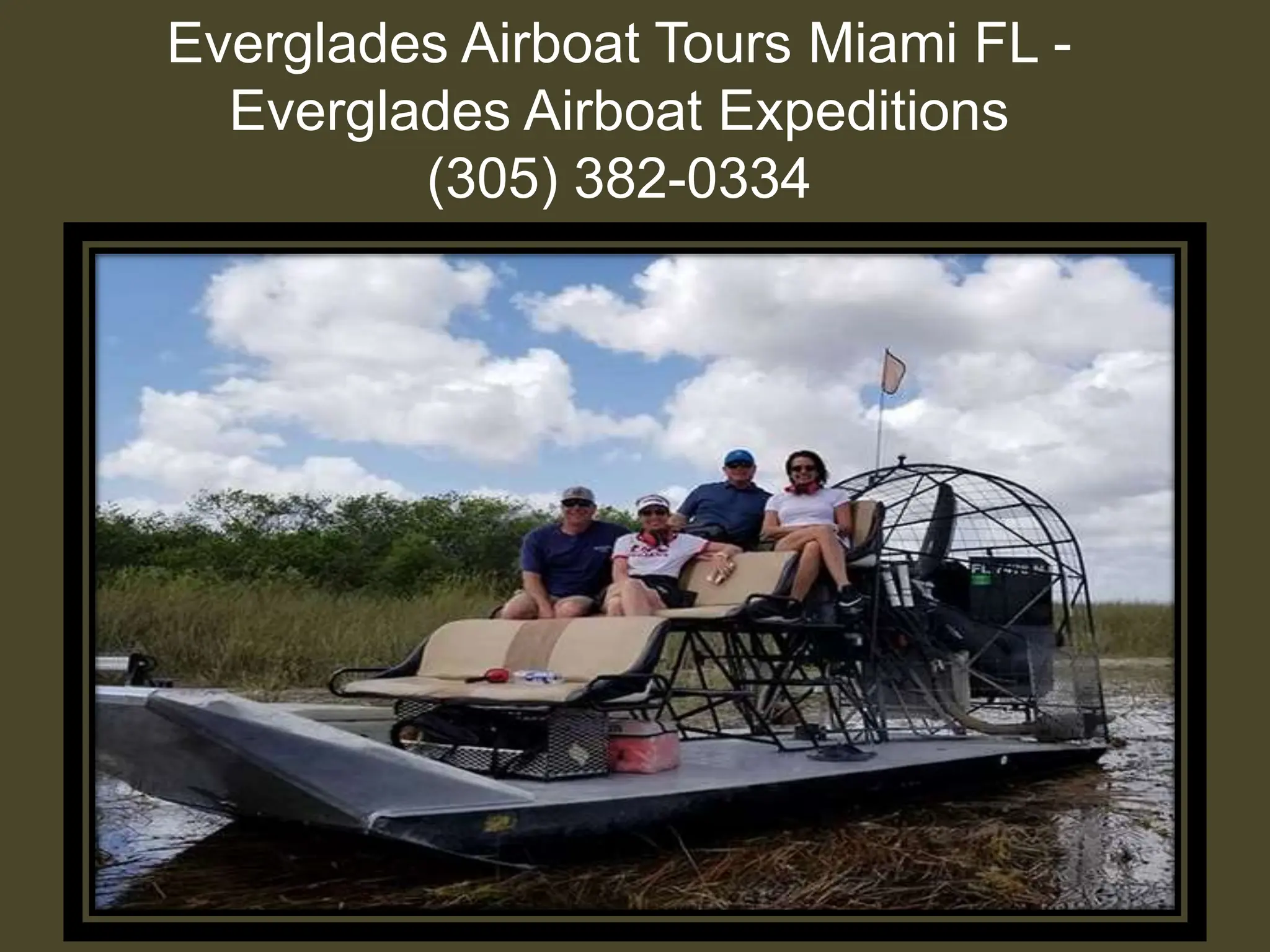 Everglades Boat Tours Miami | PPT