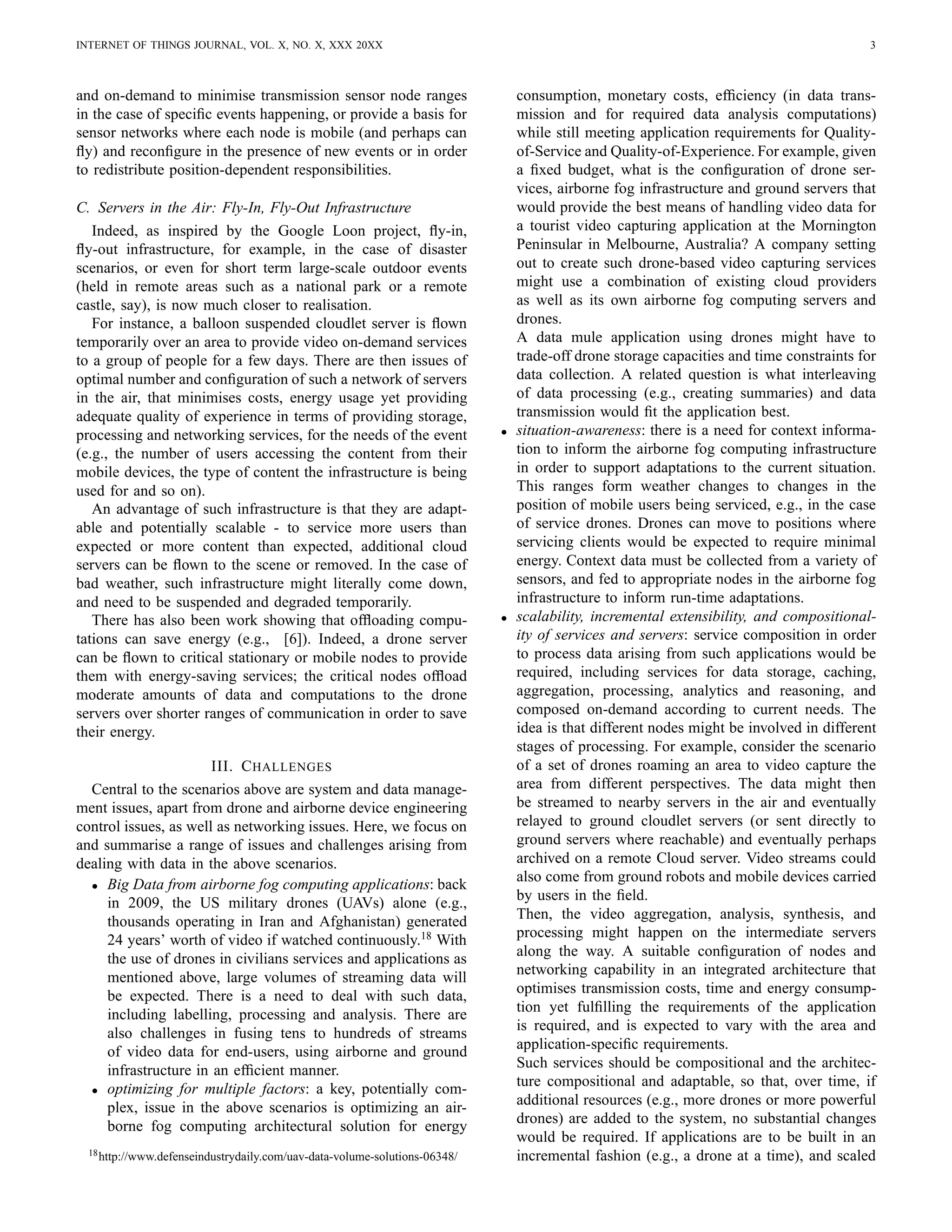 Drones And The Internet Of Things Realising The Potential Of Airborne Computing Platforms Pdf