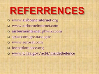 Airborne internet-presentation(my) | PPTX