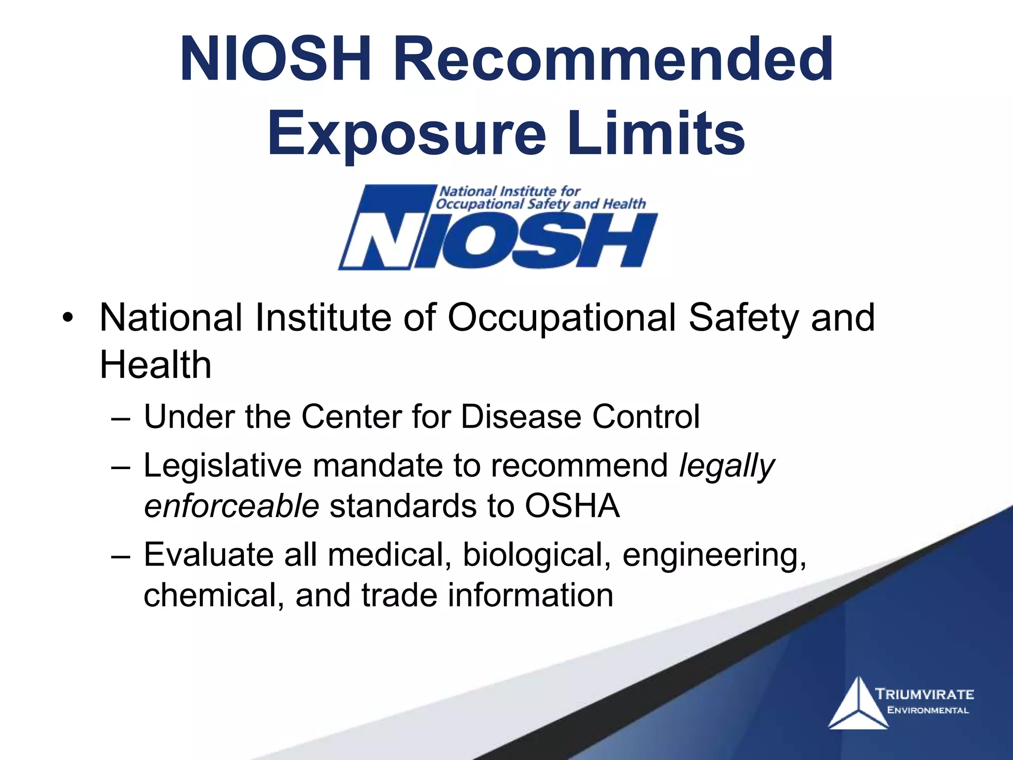 Airborne Chemical Exposure and OSHA Compliance | PPTX