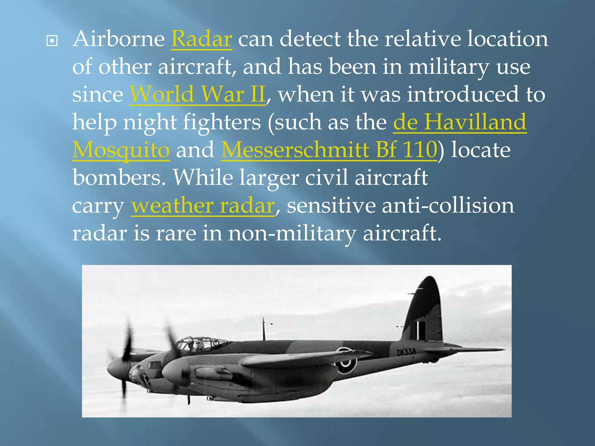 Airborne collision avoidance system | PPTX