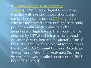 Airborne collision avoidance system | PPTX