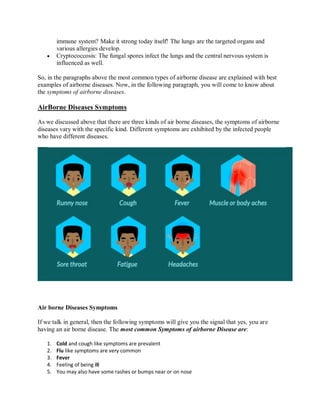 Air borne diseases | PDF