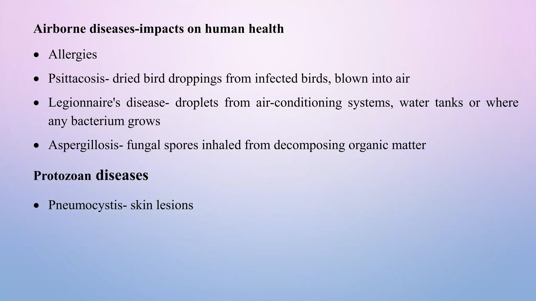 Airborne diseases | PPT