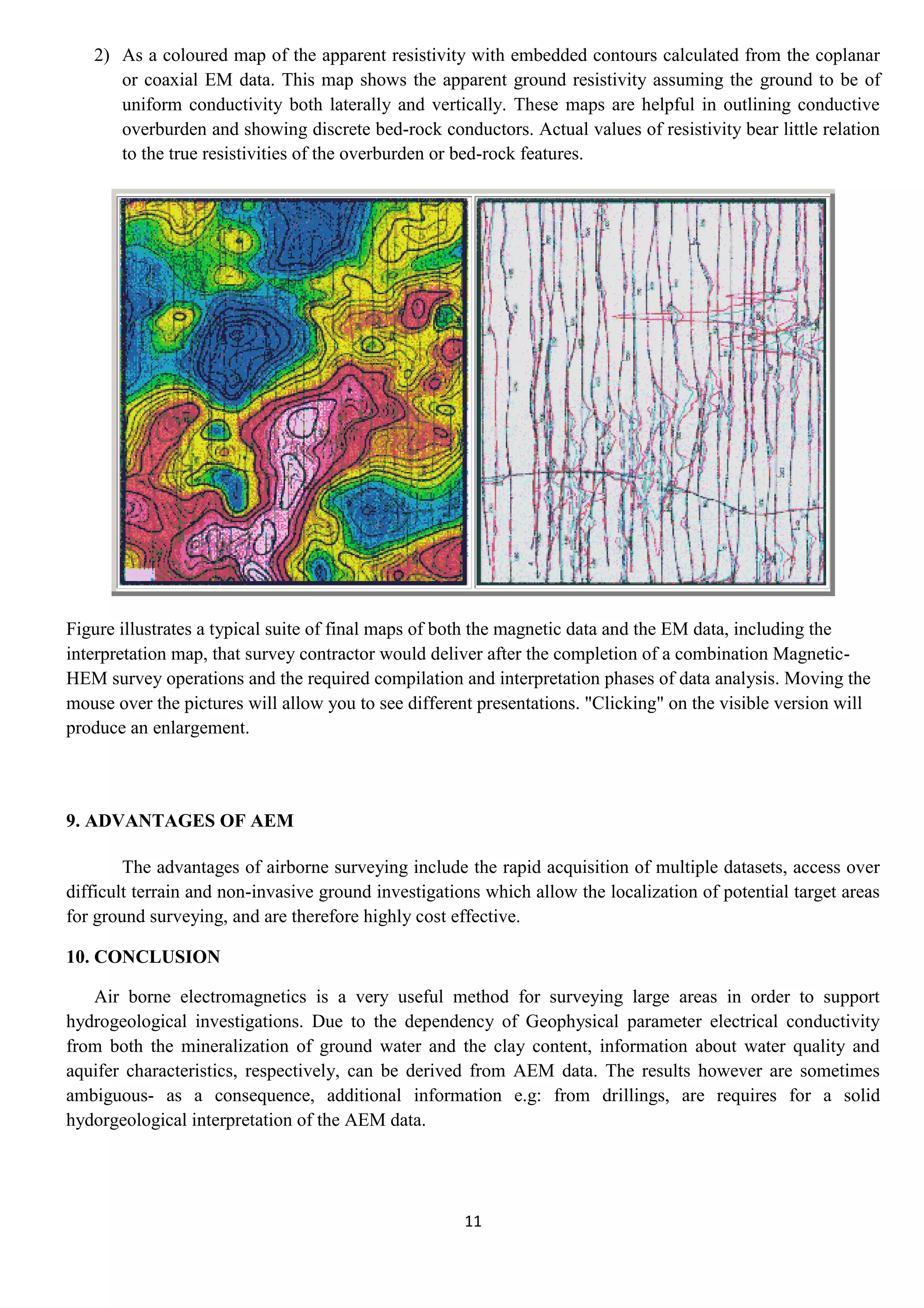 Airborne electromagnetic survey REPORT | DOCX
