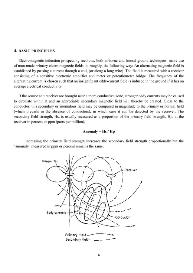 Airborne electromagnetic survey REPORT | DOCX