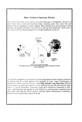 Airborne internet | PDF