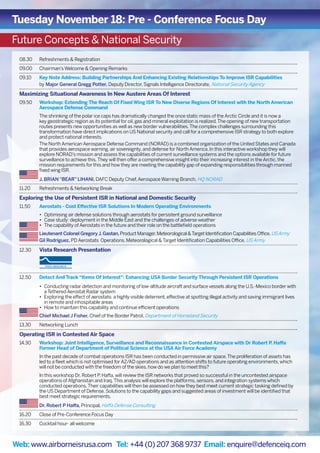 Airborne ISR & C2 Battle Management USA 2014 | PDF | Defense Industry ...