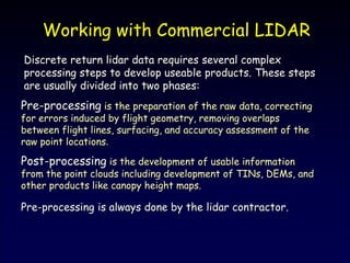 Airborne Laser Scanning Remote Sensing with LiDAR.ppt