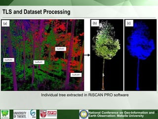 Airborne LiDAR and Terrestrial Laser Scanner for Accurate Forest or ...