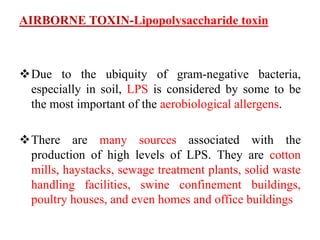 Air borne pathogens, bioaersosol control.pptx