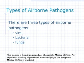 Airborne Pathogens | PPT