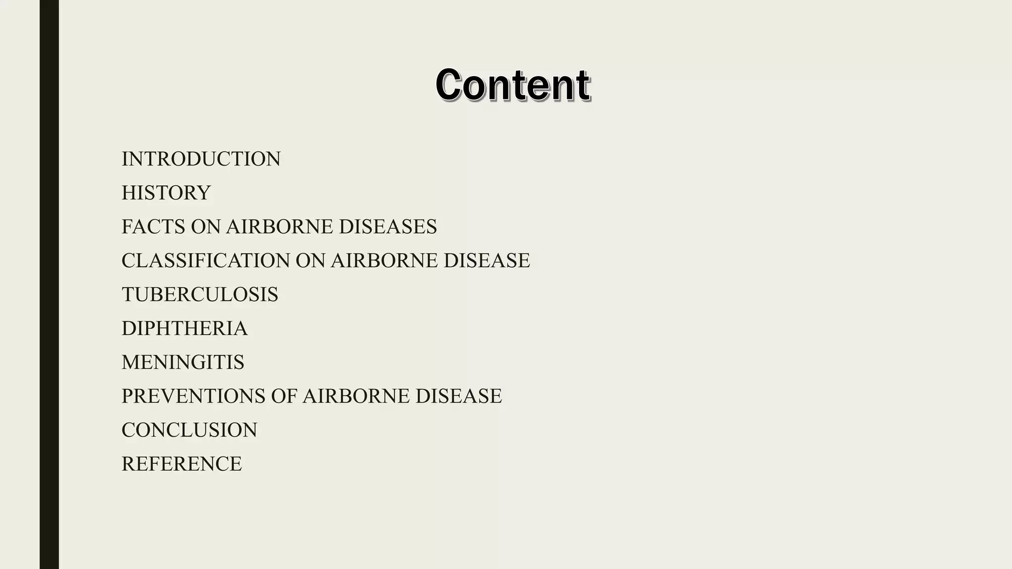 Airborne diseases | PPT