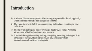 Airborne diseases | PPT