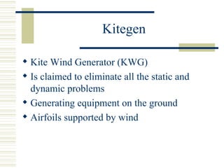 Airborne Wind Turbines | PPT