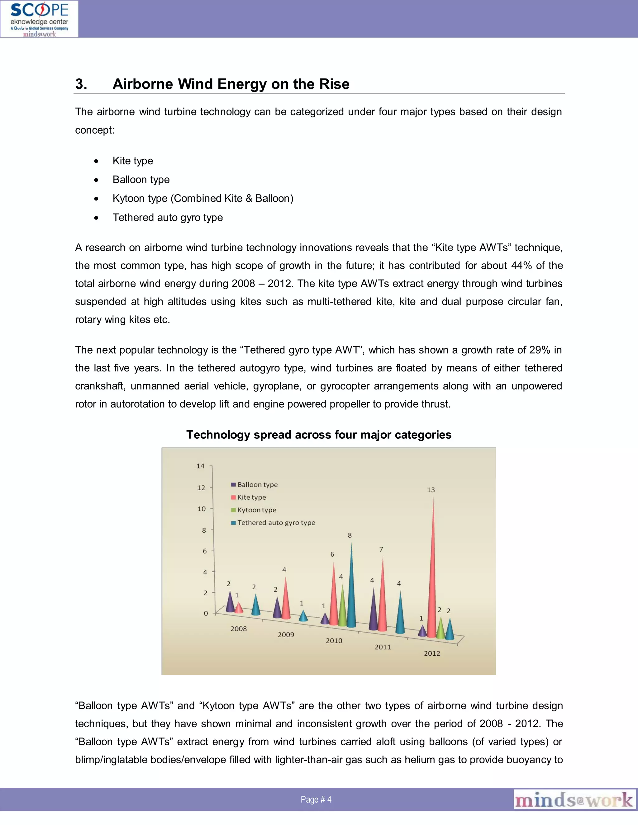 Airborne wind turbines | PDF