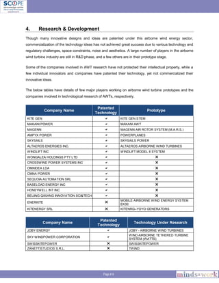 Airborne wind turbines | PDF