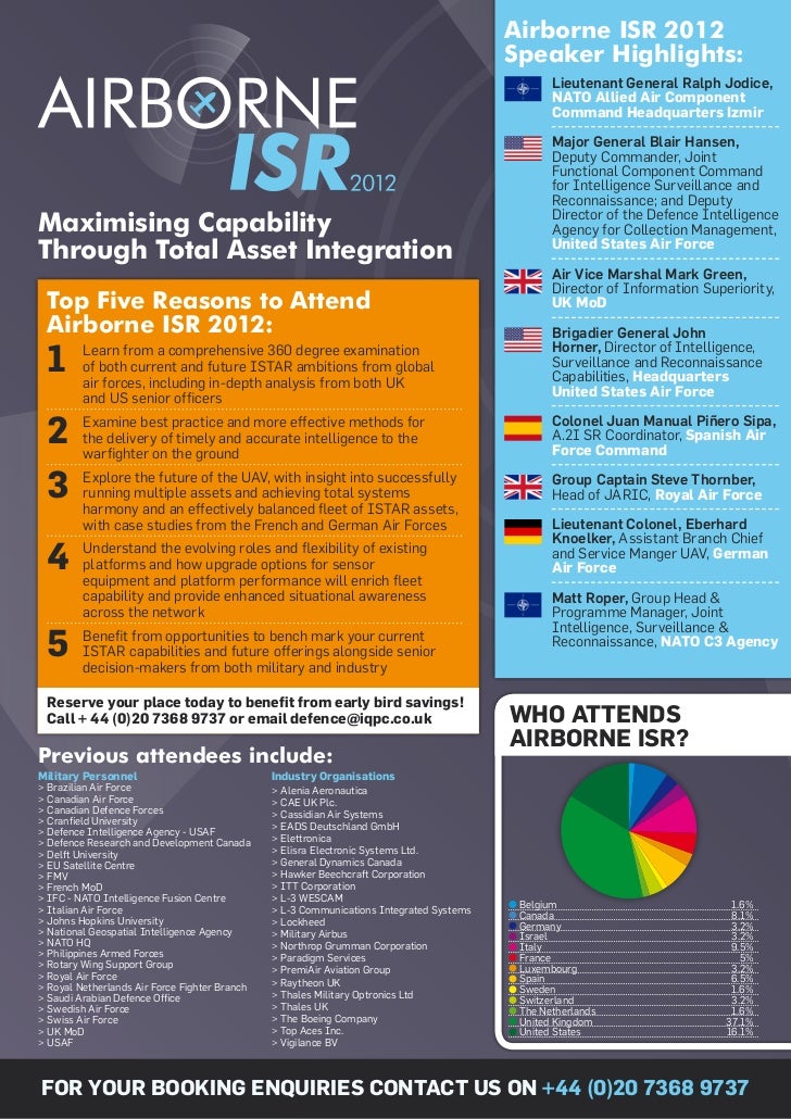 Airborne ISR 2012