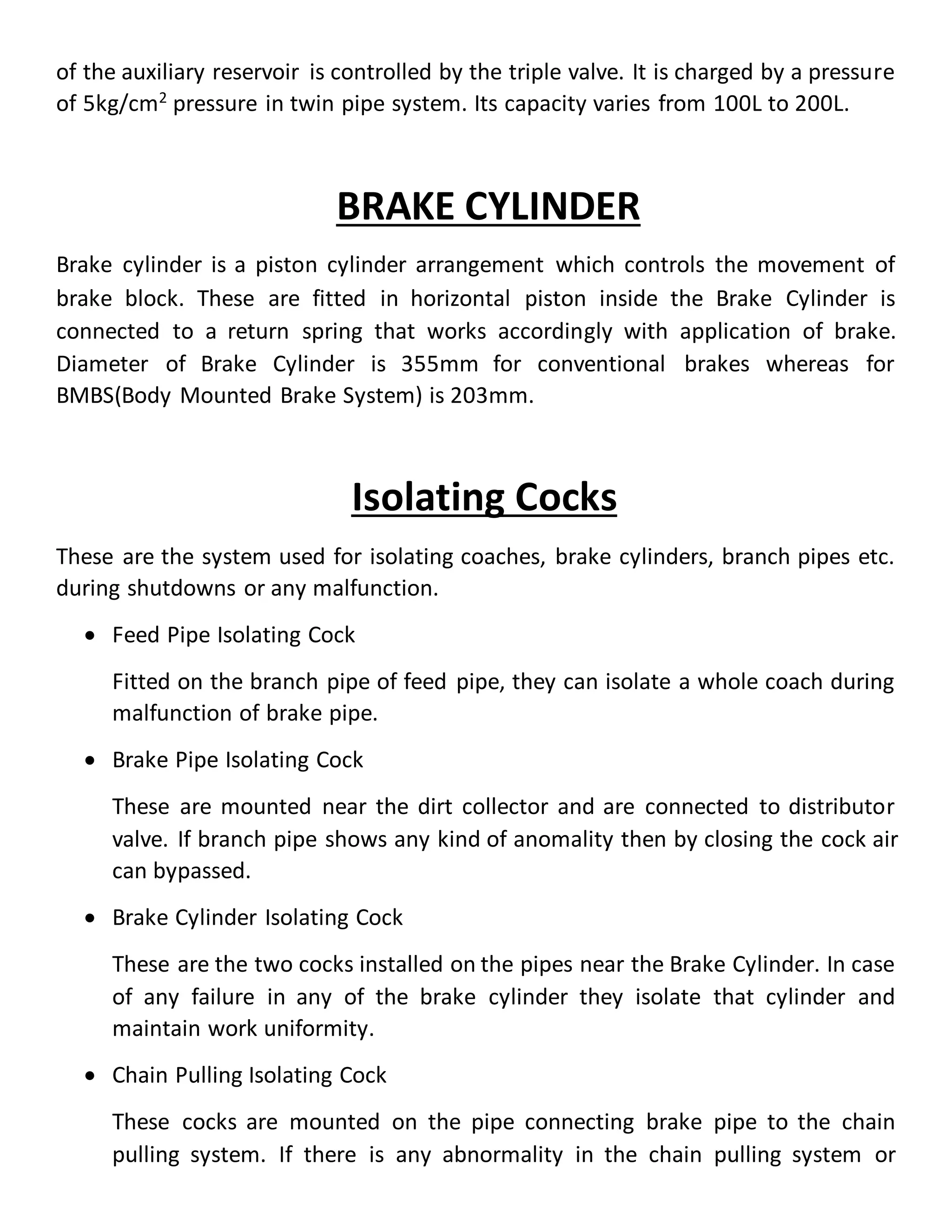 Air brakes in BOXNHL wagon | DOCX