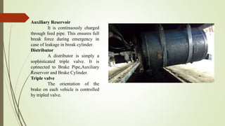 Air brake system in indian railways | PPTX