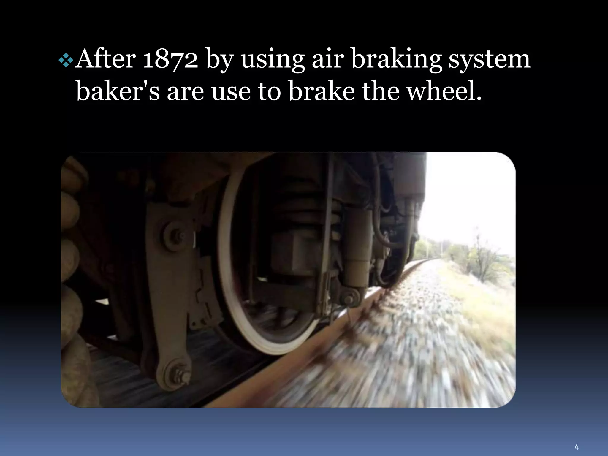 Air braking system of railways | PPTX