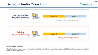 Airbroad | Non-segmented adaptive streaming | PPT