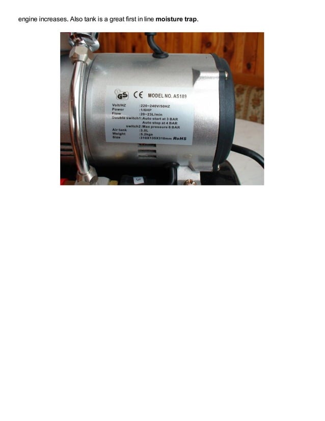 Airbrush compressor as189 review | PDF