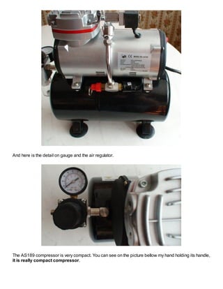 Airbrush compressor as189 review | PDF