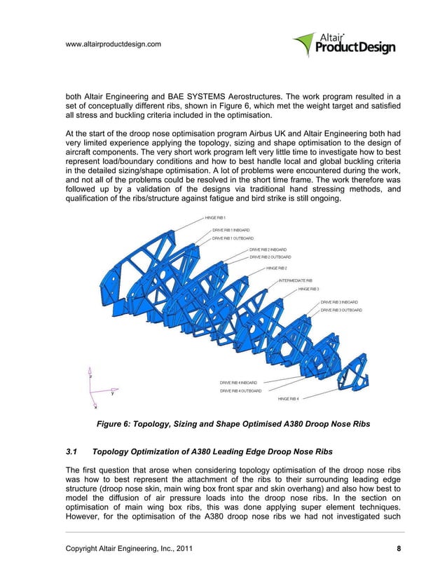 Airbus - Topology Optimization Methods for Optimal Aircraft Components ...