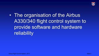 Airbus Flight Control System | PPTX
