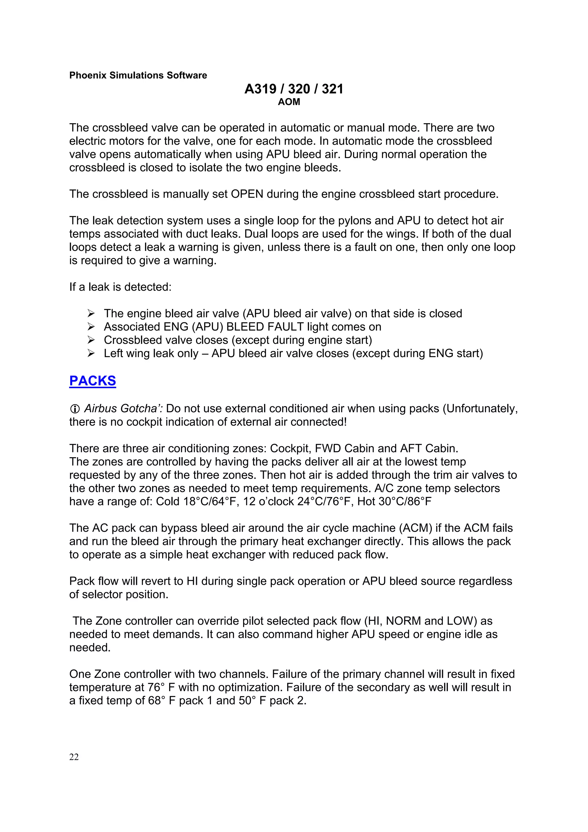 Airbus a319 a320 a321 aircraft operating manual | PDF