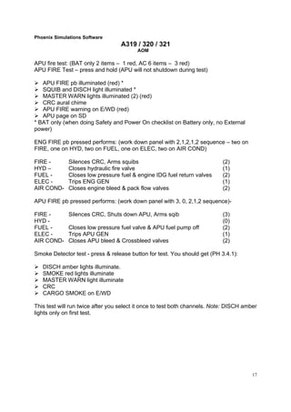Airbus a319 a320 a321 aircraft operating manual | PDF