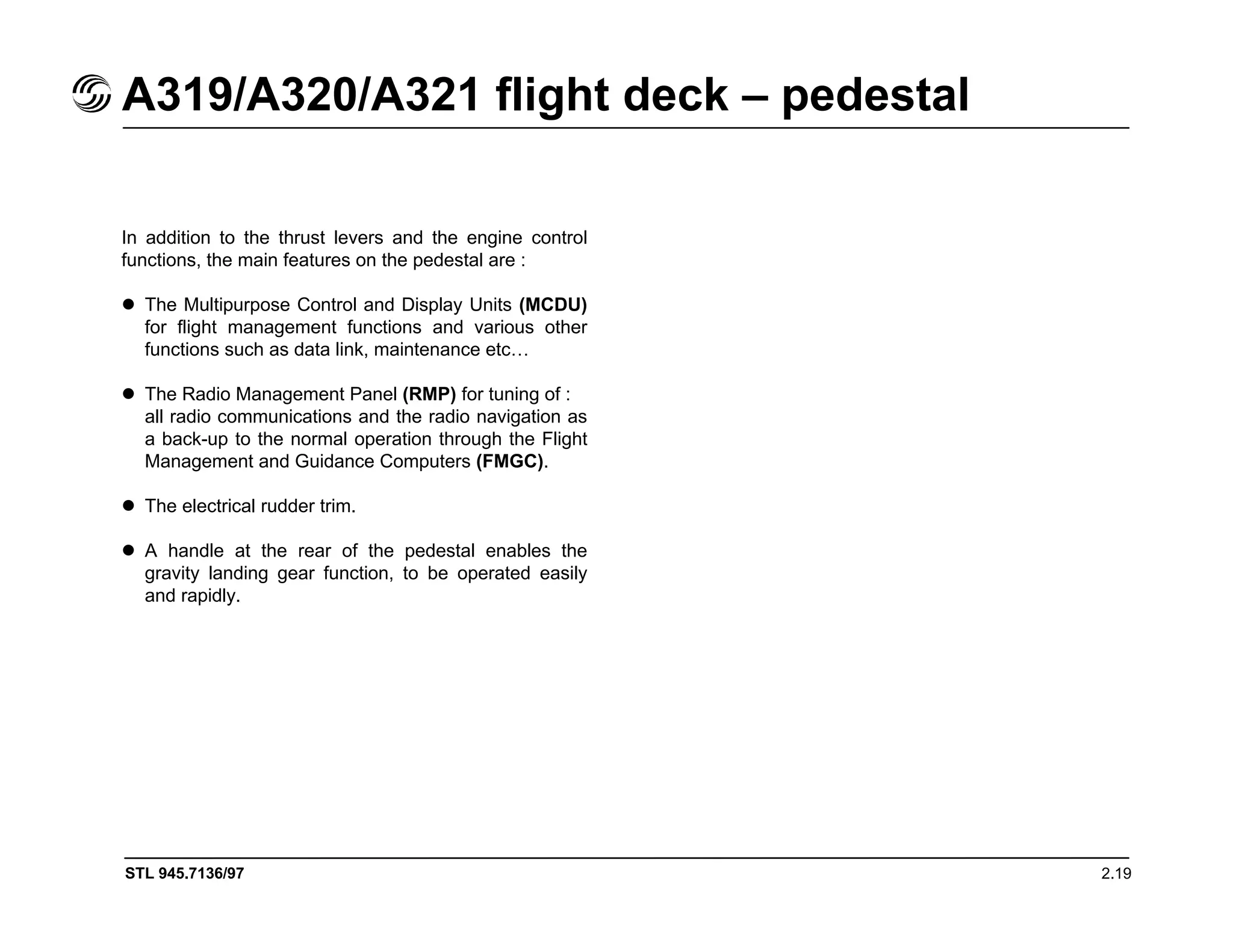 Airbus a319 a320 a321 flight deck and system | PDF