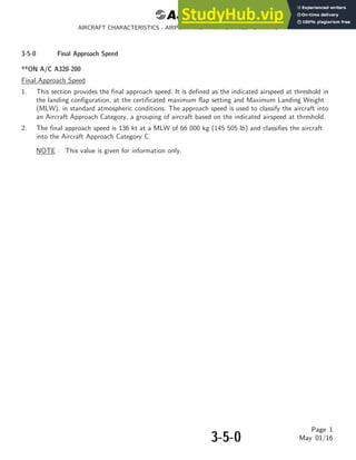 AIRBUS A320 AIRCRAFT CHARACTERISTICS AIRPORT AND MAINTENANCE PLANNING ...