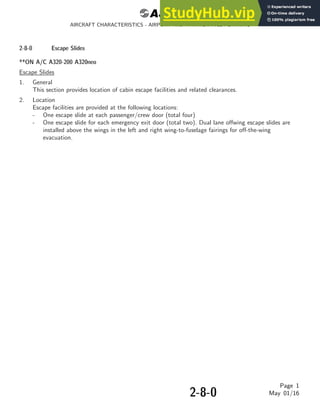 AIRBUS A320 AIRCRAFT CHARACTERISTICS AIRPORT AND MAINTENANCE PLANNING ...