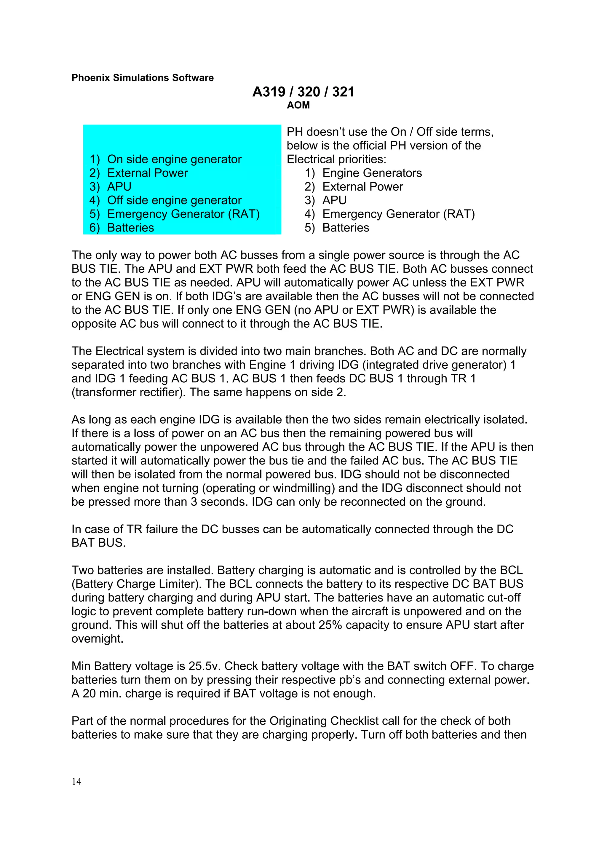 Airbus a320 aircraft operation manual | PDF